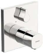 Hansa Living - Termostatická baterie pod omítku pro 2 spotřebiče, chrom 81149562