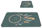 Zelené koupelnové předložky v sadě 2 ks 60x100 cm – Mila Home