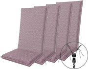Doppler ART 4043 - set 4 ks polstrů na křeslo s vysokým opěradlem