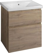 Aqualine Altair - Umyvadlová skříňka 62x73x45 cm, dub emporio AI365