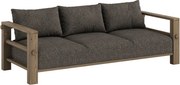 Tmavě šedá pohovka 225 cm Bare – Karup