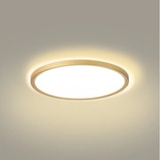 Brilagi - LED Koupelnové svítidlo ULTRA SLIM LED/18W/230V pr. 30 cm zlatá IP54
