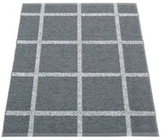 Antracitový vnitřní a venkovní koberec 70x100 cm Ada Granit – Pappelina