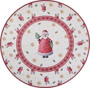Villeroy & Boch Kusový koberec Toy's delight 106273 Cream, Red kruh, 160x160 (průměr) kruh, červená, obývací pokoj