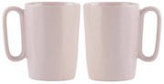 Růžové hrnky z kameniny v sadě 2 ks 250 ml Fuori – Vialli Design