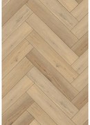 Mexen Rocky Mountain vzorek vinylových panelů rybí kost SPC 6,5 mm, podložka 1,5 mm, 4 V-drážka, Dub - F1184-S
