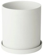 Bílý porcelánový květináč Blomus Nona