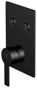 Steinberg 390 - Baterie pod omítku pro 2 spotřebiče, matná černá 390 2221 3 S