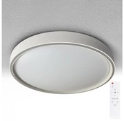 Brilagi-LED Stmív. svítidlo NANCI LED/60W/230V 3000-6500K pr. 49 cm stříbrná +DO