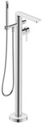 Duravit D-Neo - Vanová baterie do podlahy, chrom DE5250000010