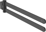 Ideal Standard Conca - Držák ručníků, délka 45 cm, hedvábná černá T5396XG
