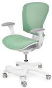 Dětská ergonomická zdravá nastavitelná židle s podnožkou  Dětská ergonomická zdravá nastavitelná židle s podnožkou Barva: Zelená