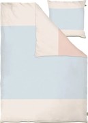 Světle modré povlečení na jednolůžko z bavlněného perkálu 140x200 cm Colore – Mette Ditmer Denmark