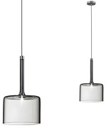 Toolight Závěsné skleněné osvětlení APP1701-1CP GREY A