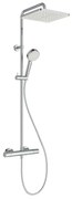 Ideal Standard Ceratherm T25N - Sprchový set s termostatem, 26x26 cm, 2 proudy, chrom A8521AA