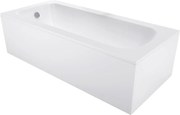 Mexen Vega obdélníková vana 130 x 70 cm s obložením, bílá - 55011307000X