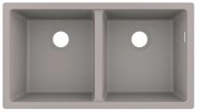Hansgrohe - Podstavný granitový dřez S510-U770, betonová šedá 43434380