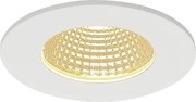 LA 114421 PATTA-I zápustná matná bílá kruhová230V/500mA LED 9W 38° IP65 3000K - BIG WHITE (SLV)