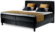 ND Reto Boxspring 160x200cm černá
