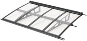Prodloužení stříšky nad dveře Kassel o 150 cm CoverTech antracit