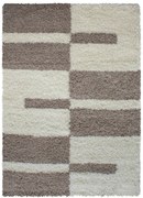 Ayyildiz, Kusový koberec Gala 2505 beige, 60x110, béžová, obývací pokoj