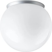 OS SKA68912 SKAT 1 stropní/nástěnné plastové svítidlo stříbrná / bílá IP65 4000 K 8W LED - OSMONT