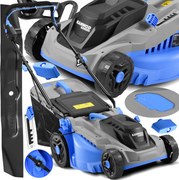Polsko Elektrická Sekačka Kanwod 2600 W Výkonná Pro Trávy Velký Koš 42 L