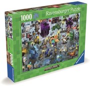 Puzzle ravensburger 120004226 challenge puzzle: minecraft