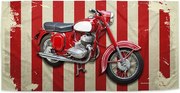 Sablio Ručník Jawa panelka Pruhy - 50x100 cm