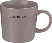 GOOD VIBES Hrnek "Fucking Hot" 400 ml - fialová