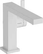 Hansgrohe Tecturis E, páková umyvadlová baterie 110 Fine CoolStart EcoSmart+ bez odtokové garnitury, bílá matná, HAN-73021700