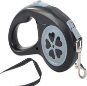 Vodítko pro psy do 15kg - 5m černé