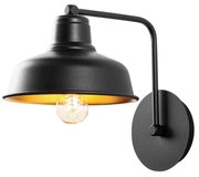 Nástěnná lampa Berceste II černá