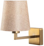 Béžové/ve zlaté barvě nástěnné svítidlo ø 18 cm Profil – Opviq lights