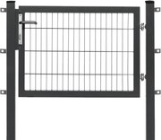 Floraworld Jednokřídlá branka Premium dvojitá výplň antracitová 120 x 80 cm