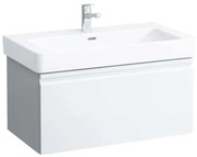 Laufen Pro S - Umyvadlová skříňka, 81x45x39 cm, 1 zásuvka, lesklá bílá H4835010964751