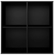Černý modulární policový systém 68,5x69 cm Mistral Kubus - Hammel Furniture