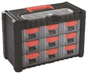 Organizér přenosný/závěsný 10 přihrádek MULTICASE CARGO 400x200x260mm