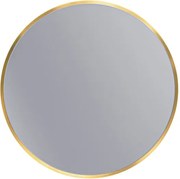 Erga Round, kulaté zrcadlo 50cm, zlatý rám, ERG-V01-ROUND-5050-GD