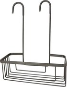 Sapho Gedy Smart - Polička závěsná, 30x38x12 cm, gun metal 248981