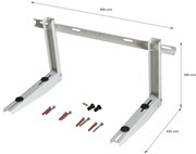 Konzole venkovní jednotky klimatizace K1 na stěnu