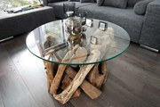 Designový konferenční stolek z masivu Nature Lounge Teak 60cm