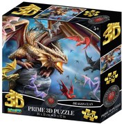 PRIME 3D PUZZLE - Dračí klan 150 dílků
