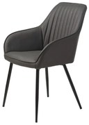 Designová židle Jadwiga III tmavě šedá