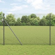 Zemní upevnění svařované drátěné ploty 10 x 1,5 m Šedá Síťovina 3351820