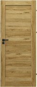 Porta doors Interiérové dveře rámové, 80 P, 80 × 197 cm, fólie, pravé, dub Catania, plné