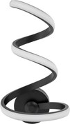 Toolight - LED nástěnná lampa SPRING UP APP829-W, černá matná, OSW-09181