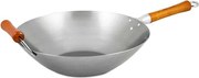 Ken Hom wok pánev Excellence z uhlíkové oceli, vypalovací, 32 cm, KH432003