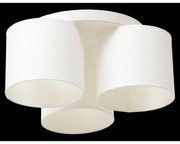 Eltap Moderní stropní osvětlení Vespillo 3, 45x45x18cm bílá