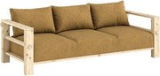 Okrově žlutá pohovka 225 cm Bare – Karup